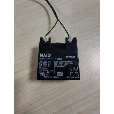 HE2aN-S-DC24V 原装拆机件松下继电器 25A 6脚 24V