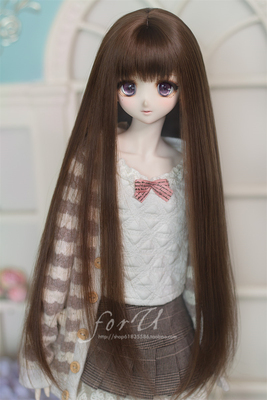 +现货+ 〓forU〓【23CC】DD/BJD假发 1/3 娃用手改毛◇自然长发