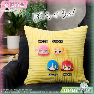 【Hpoi定金】Bushiroad 孤独摇滚 Pingurumi Q版毛绒大头徽章vol1