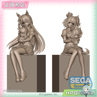 【Hpoi定金】SEGA 赛马娘 坐姿版 真弓快车 里见光钻 景品手办