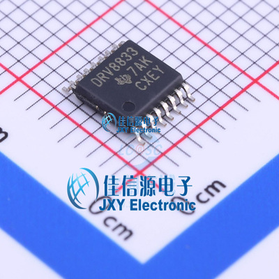 电机驱动芯片    DRV8833PWPR  TI()  HTSSOP-16