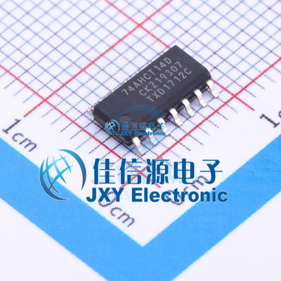 反相器     74AHCT14D,118  Nexperia(安世)  SOIC-14