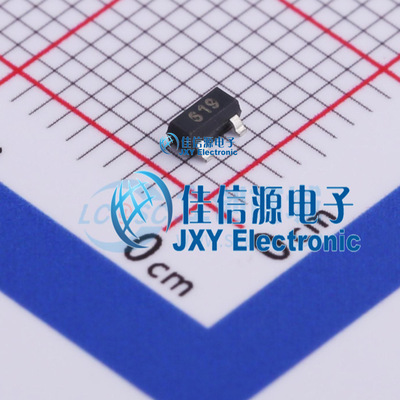三极管(BJT)   FMMT619TC  DIODES(美台)  SOT-23-3