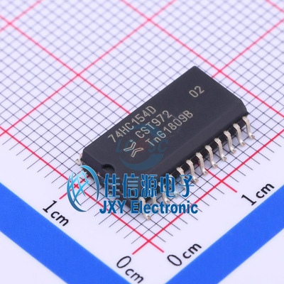 信号开关    74HC154D,653  Nexperia(安世)  SOIC-24