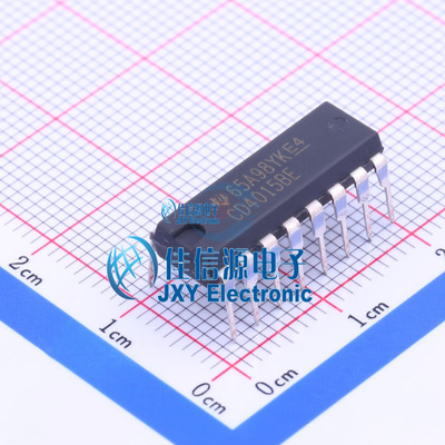 寄存器   CD4015BE  TI()  PDIP-16