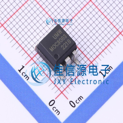 光耦 MOC3083SM UMW(友台) SOP-6双向可控硅输出100mA过零功能