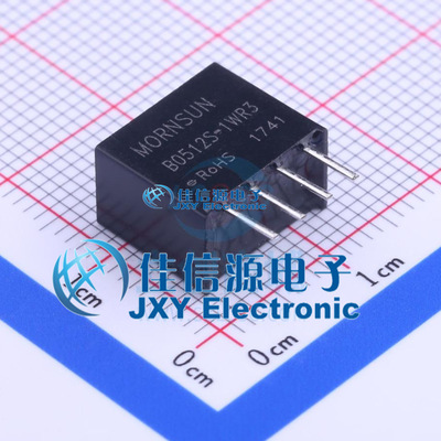 电源模块    B0512S-1WR3  MORNSUN(金升阳)  插件