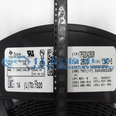 佳信源 TPS2042BDR IC SWITCH PWR-DISTRIB DUAL 8SOIC 电源开关