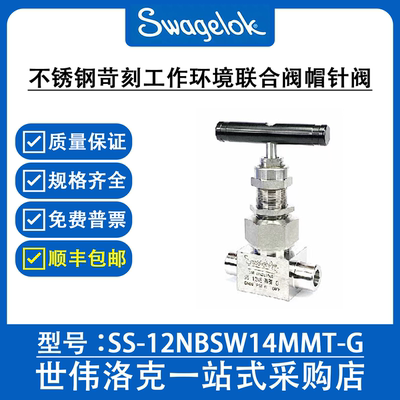 SS-12NBSW14MMT-G世伟洛克Swagelok不锈钢苛刻环境型联合阀帽针阀