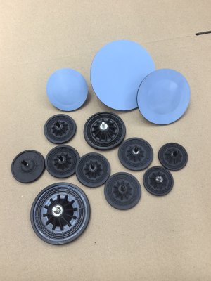 KNF膜片真空泵膜片N86KTE采样泵膜片N89KN隔膜复合膜片橡胶四氟膜