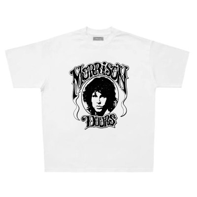 大门乐队The Doors 蜥蜴王 吉姆莫里森Jim Morrison 复古摇滚T恤
