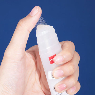 得力三角形固体胶棒透明盒装大量