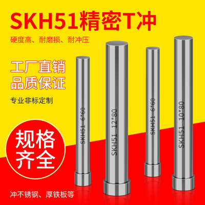 SKH-51精密冲针冲头高速钢冲针
