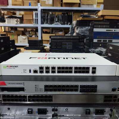 Fortinet FG-100E企业级防火墙，挂耳齐全，测试--议价商品