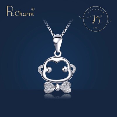 Pt．CharmPT950铂金猴子吊坠