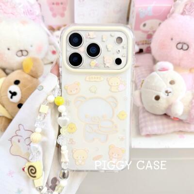 PIGGYCASE精孔轮廓轻松熊