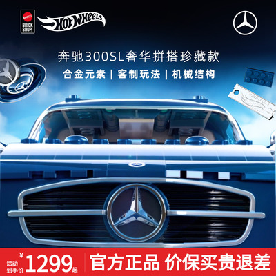 MATTELBRICKSHOP拼搭车模玩具