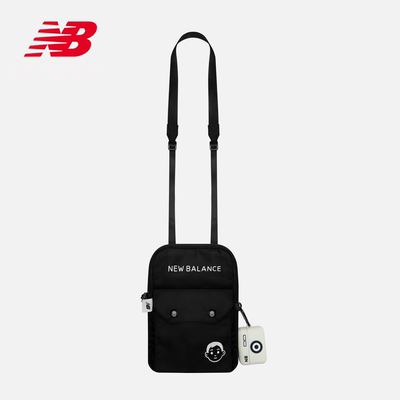 【Noritake联名款】New Balance 男女运动休闲斜挎包LAB13602-BK