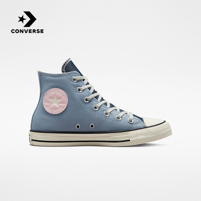 CONVERSE匡威All Star女鞋色潮流高帮休闲帆布鞋运动鞋A02880C