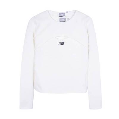 NEW BALANCE女子运动休闲时尚长袖T恤NDE12472-IV