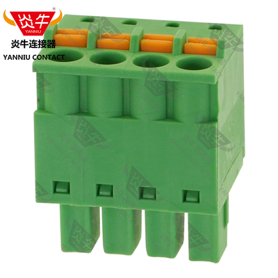 3.5mm炎牛弹簧接线端子YN15EDGKD
