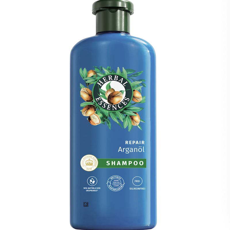 德国直邮 Herbal Essences阿甘油染烫修护洗发水 修护受损 350ml