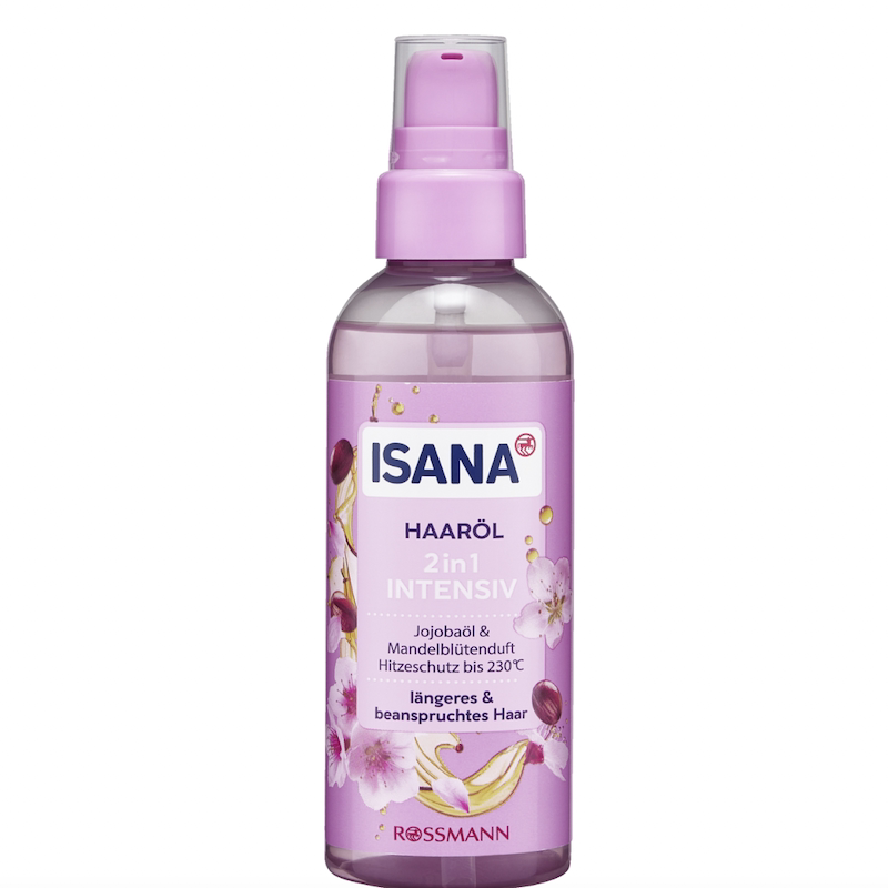 德国直邮 ISANA荷荷巴油护发精华油 深层滋养 隔热保护柔顺易梳理