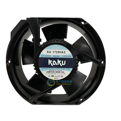 KAKU风机 KA1725HA2 17271 17cm 220V 0.2/0.17a椭圆形散热风扇
