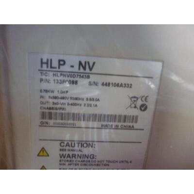 全新正品HOLIP海利普变频器HLP-NV系列HLPNV0D7543B，0.75KW400V