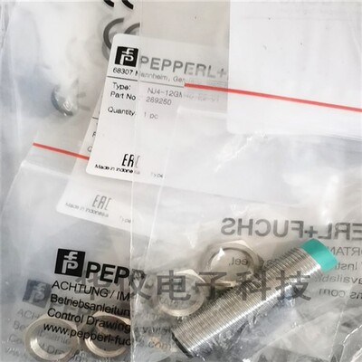 全新现货倍加福接近开关感测器NJ2 NJ4-12GM40-E2-V1 E0 质保二年