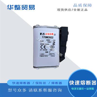 巴斯曼快速熔断器170M3905 170M3906 170M3907 170M3908