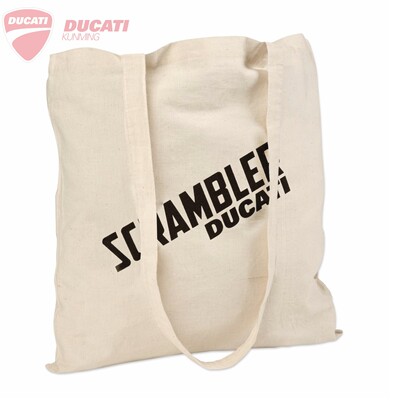 杜卡迪购物袋意大利印花棉自游