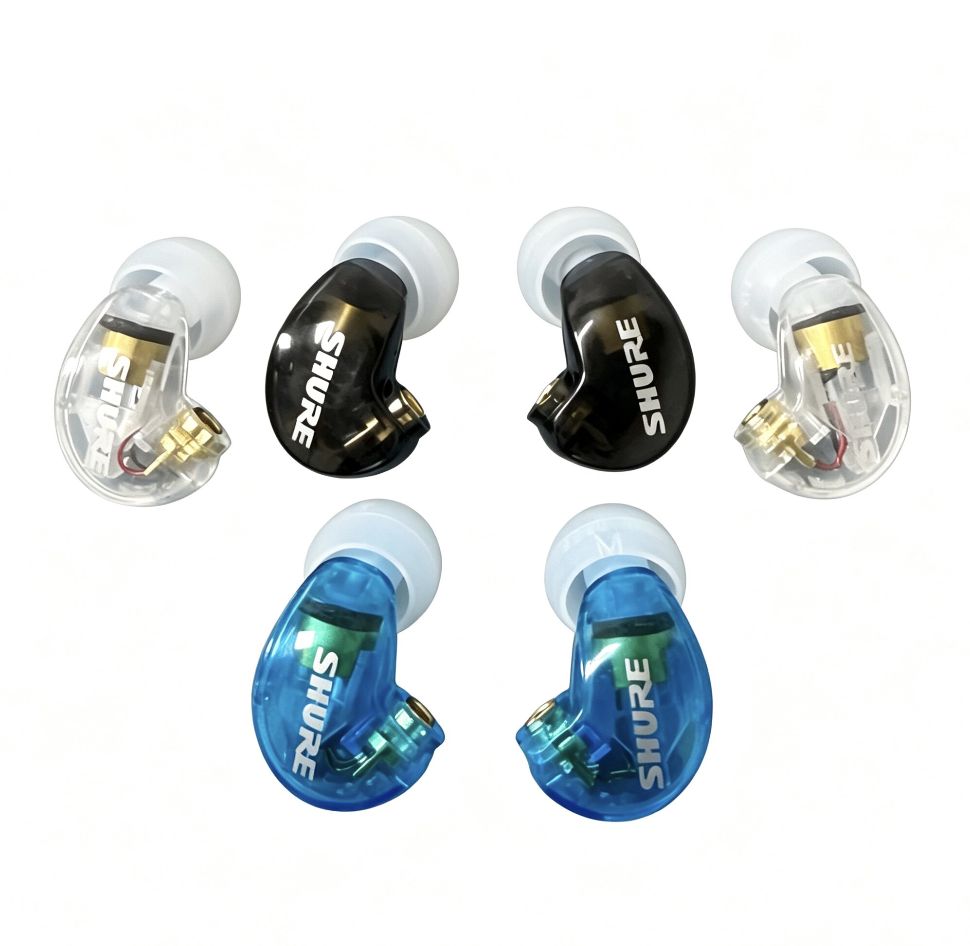 DIY舒尔SE215动圈重低音HIFI MMCX耳机入耳挂式耳机头