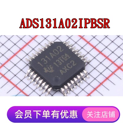 ADS131A02IPBSR ADS131A02IPBSR ADS1191IPBSR ADS1192IPBS QFP32
