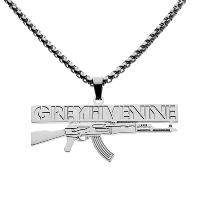 Suicideboys SUICIDE BOYS AK GREY59 Hip Hop Chain Necklace