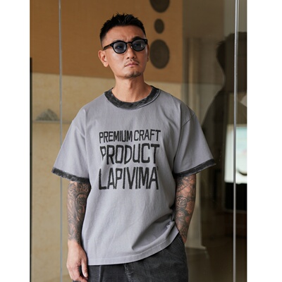 26SS 手绘印花T恤