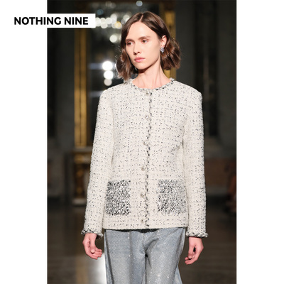 NOTHING NINE【米兰秀款】银河星屿粗花呢外套