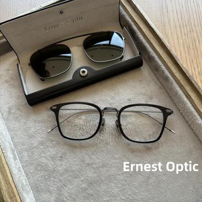 板材纯钛眼镜架男女通用