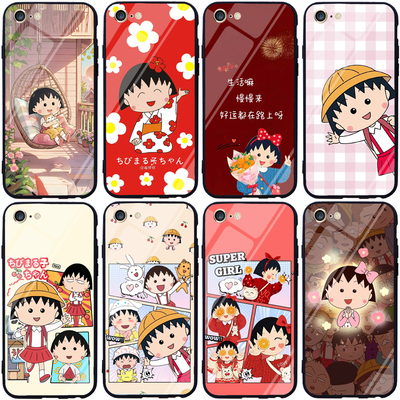樱桃小丸子手机壳2025新年小清新适用oppo苹果vivo小米华为红米荣耀80黑鲨一加12三星可爱少女心动漫二次元