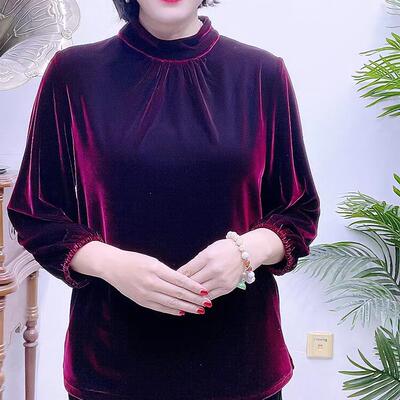 醋酸小衫时尚高档气质百搭大码88A77709