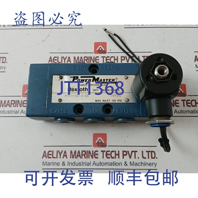 原装供应力士乐 PT24106-9100 气动换向阀 P50861-3 24 Hz 直流 M