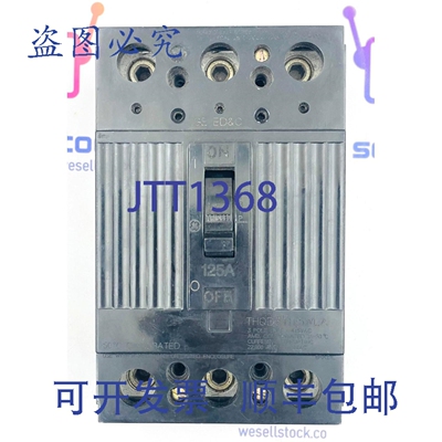 原装供应THQD34125WLA 断路器 125A（不含断路器盒）