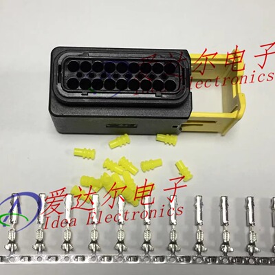 1-1563759-1 泰科/安普 TE/AMP 18P连接器外壳 护套 原装 整套