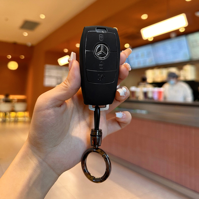钥匙套适用于奔驰e级e260/glb220/a180/cla200/cls300硅胶钥匙扣