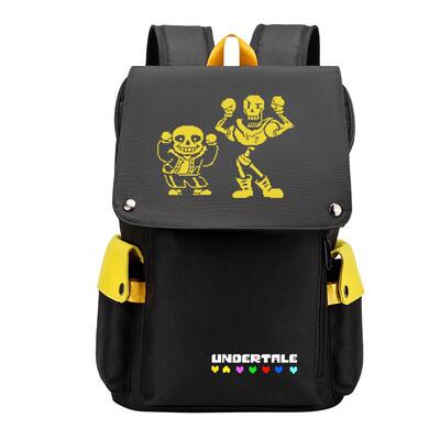 2024热卖传说之下书包Undertale Flowey sans动漫游戏周边潮流ins