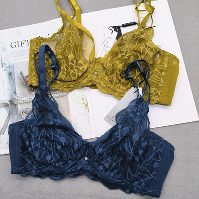 撤柜款超薄双层纱蕾丝内衣