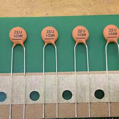 NIC进口原陶瓷电容NCD103M100Z5UTRF直插瓷片Z5U 103M 10nf 100V