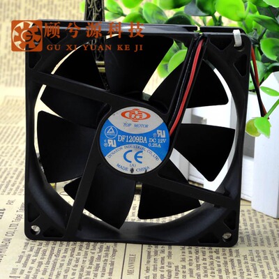 原装TOP MOTOR DF1209BA 9025 12V 0.25A双滚珠 散热风扇质量保证
