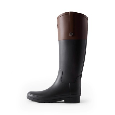 HUNTER女Refined Riding骑士靴户外防水雨鞋精致高筒长靴