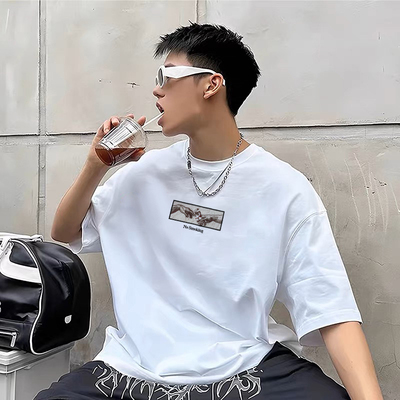 #FR2男女美式复古街头短袖T恤